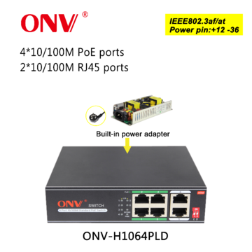Bulk Buy China Wholesale Onv Hot Selling 4 Port Watchdog Ai Poe Switch ...