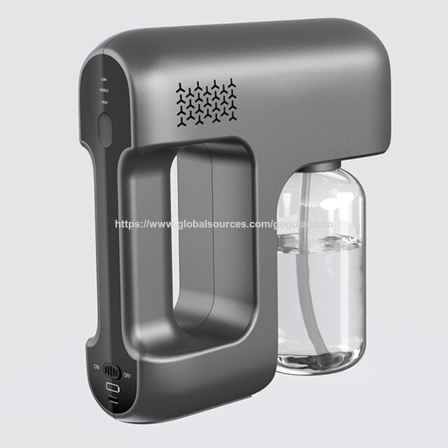 Handheld thermal hospital grade disinfectant fogger and blue light ...