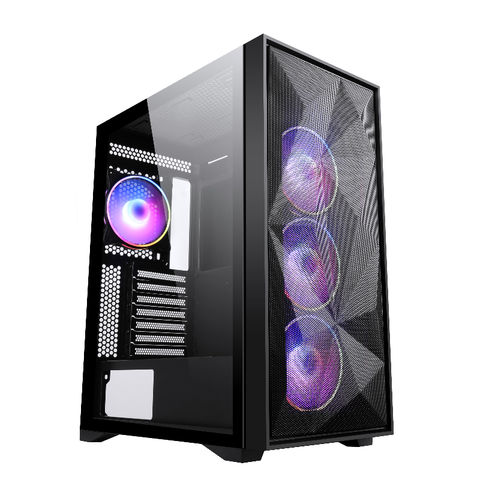 China SAMA 3708 front with full mesh ATX pc cabinet on Global Sources ...