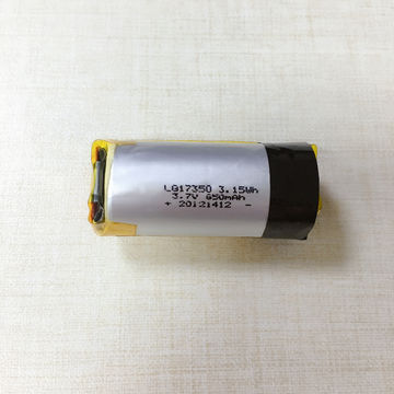 3.7V/650mAh 17350 lithium battery for E-cigarette E Cig Battery, li-ion ...
