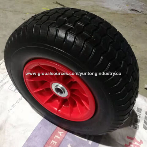 Wholesale Pu Wheel Wheel Barrow Use For Garden, Pu Wheel, Solid Wheel ...