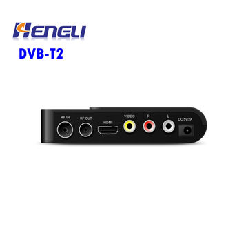Full HD Digital H.264 DVB-T2 TV Box DVBT2 Receiver DVB T2 Set-Top Box ...