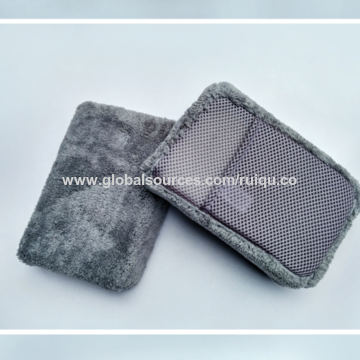 Buy Wholesale China New Design Car Cleaning Coral Fleece Sponge Block ...