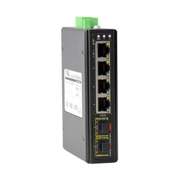Buy Wholesale China 6 Port Industrial Poe Switch With 4 10/100/1000m ...