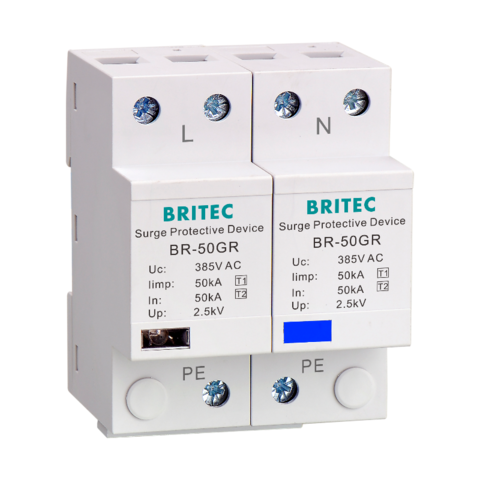Buy Wholesale China Surge Protective Device Type 1 Surge Arrester 2p ...