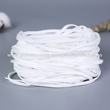 Buy Wholesale China Adjustable elastic 3mm flat ear strap for ...