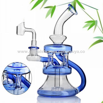 Buy Wholesale China 9 inches Recycler Bubbler Oil Rig Glass Smoking ...