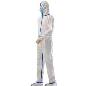 Buy Wholesale China Sms Disposable Work Coverall Disposable Protective ...