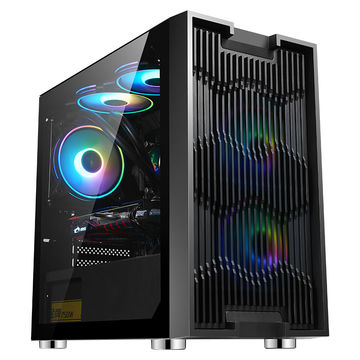 China Micro OEM Gaming PC Case Plastic Front ATX Desktop Computer Case ...