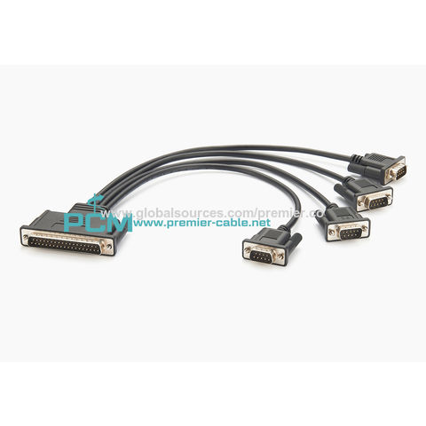 Buy Wholesale China Db37 To 4 Db9 Uart Cable Adapter & Db37 To Db9 ...