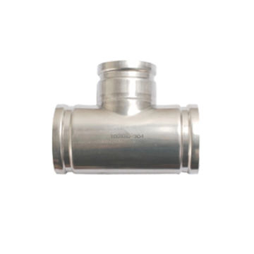 Stainless Steel Reducing Tee Joint Pipe Fittings For Sale, Stainless ...