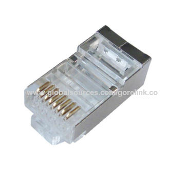 Buy Wholesale China Gorelink Shielded Cat.5e ,rj45 Modular Plug ...