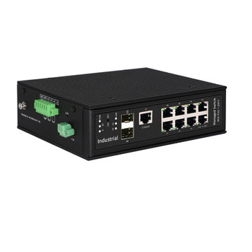 Buy Wholesale China 8 Port Industrial Poe Switch 1000mbps With 2 Giga ...