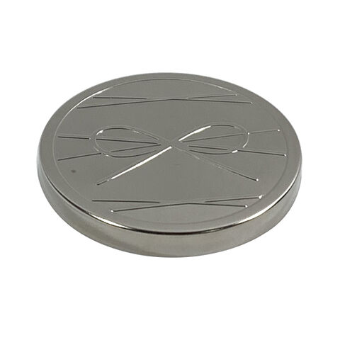 86mm Bow Embossed Electroplated Lid With Silicone Fitment - Expore ...