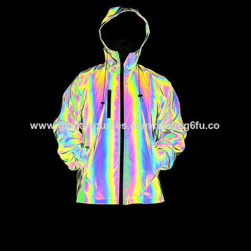 Buy Wholesale China Men's Colorful Reflective Jacket Waterproof Jacket ...