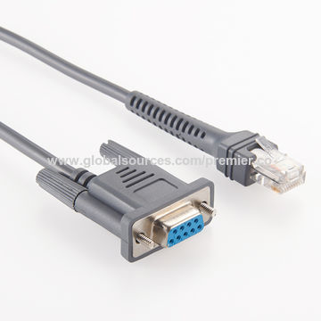Rs232 Db9 Serial To Rj45 Cable for Datalogic barcode scanner, RJ45 to ...