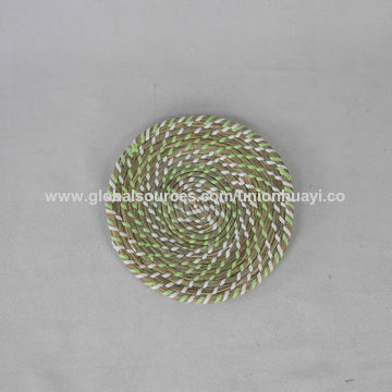 Buy Wholesale China China Factory Homechoice Straw Cup Coasters Dining ...