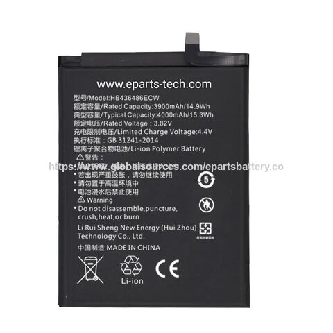Buy Wholesale China Battery For Huawei Hb436486ecw Battery For Mate 10 ...