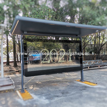 Buy Wholesale China Lcd Advertising Screen Bus Stop & Lcd Advertising ...