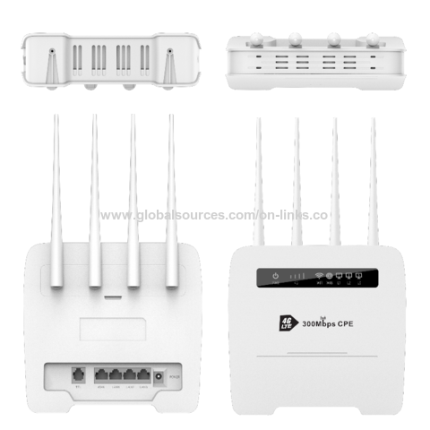 China 4G LTE Hot-Spot CPE router with RJ11 RJ45 optional support OEM ...
