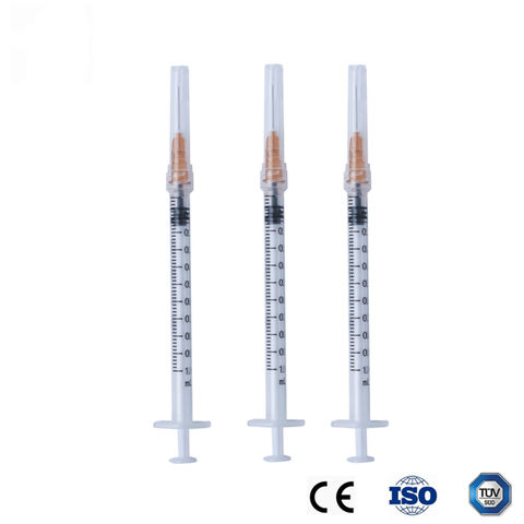 China Vaccine Syringe medical syringe registered the syringes with the ...