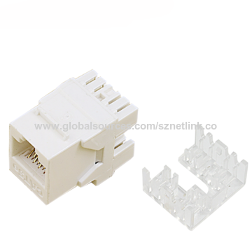 Buy Wholesale China 180 Degree Utp Cat6 Rj45 Keystone Jack With Dust ...