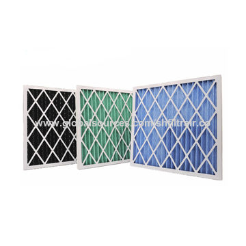 Panel Filter Paper frame filter Cardboard air filter for HVAC ...