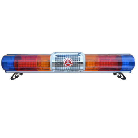 China Police vehicle flashing strobe led warning lightbar on Global ...