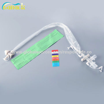 CE approved disposable surgical enclosed sputum suction tube ...