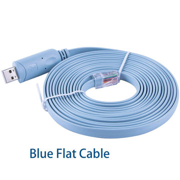 Buy Wholesale China Blue Flat Usb 2.0 To Rj45 8pin 28awg With Ftdi Chip ...