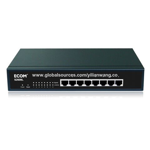 Network Switch, 8 10/100m Rj45 Fast Web Smart Ethernet Switch Home ...