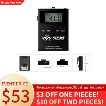 Buy Wholesale China Exclusive Style Audio Guide Device Professional Uhf ...