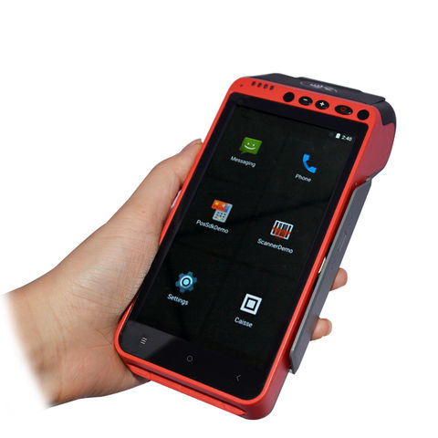 China Mobile payment card reader touch screen With scanning printer pos ...