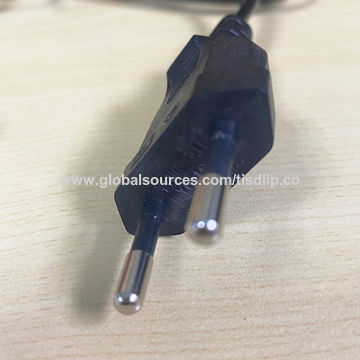 H03vvh2-f Mains Lead To Euro Plug 2.5a Power Cord - Buy China Wholesale ...