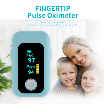 China Finger Blood Oxygen Saturation CE FDA Approved oximetro finger ...