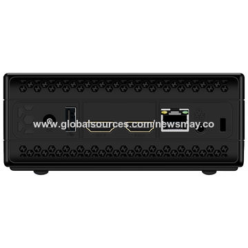 China OEM MiniPC Intel J5005 CPU Onboard 8GB RAM M.2 Msata SSD RJ45 5G ...