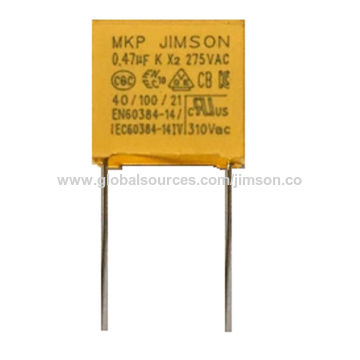 China MKP (X2 Class) Radio Interference Suppression X2 film Capacitor ...