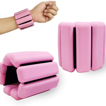China Adjustable Wrist Weights Silicone Ankle Weights Set Wearable ...