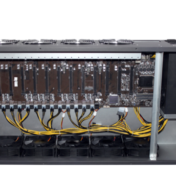 China Brand New 12GPU Computer Mining Rig D12 for BTC ETH Ethereum GPU ...