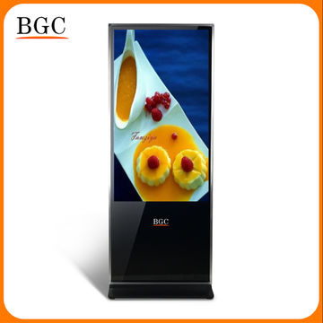 China BGC Floor Standing Advertising Player 55 Inch Vertical Infrared ...
