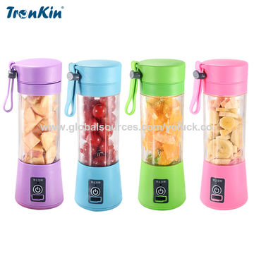 Custom Juicer 2022 Smart USB Rechargeable Electric Sports Gym Blender ...