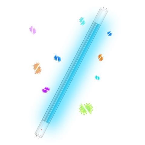 Buy Wholesale China Ultraviolet 30w Uvc Light Bulb Germicidal Light T8 ...