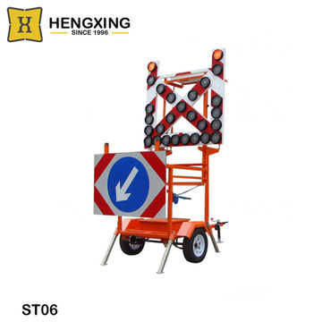 Buy Wholesale China St06 Led Solar Traffic High Visibility Warning Sign ...