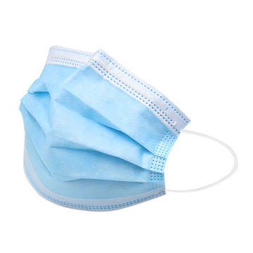 Factory 3 Ply Disposable Face Mask With Non-woven Material For Civil ...