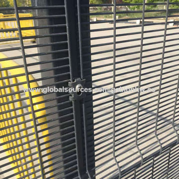 China PVC Coating finger proof profile Anti cut 358 Mesh Panels on ...