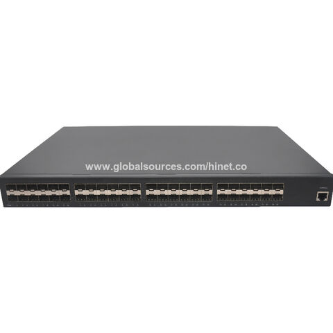China 48port 10G SFP ethernet switch fiber optic switch on Global ...