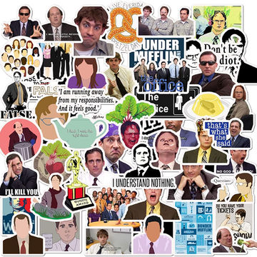 Buy Wholesale China 50 Pcs The Office Tv Show Programmer Decals Funny ...