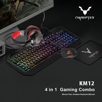 Buy Wholesale China 4 In 1 Gaming Combo Kit,keyboard+mouse+headphone ...