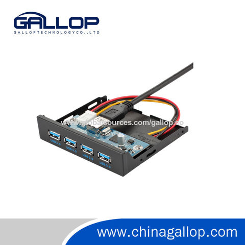 Buy Wholesale China 3.5-inch Usb Hub Front Panel With Usb3.0 Hub For Pc ...