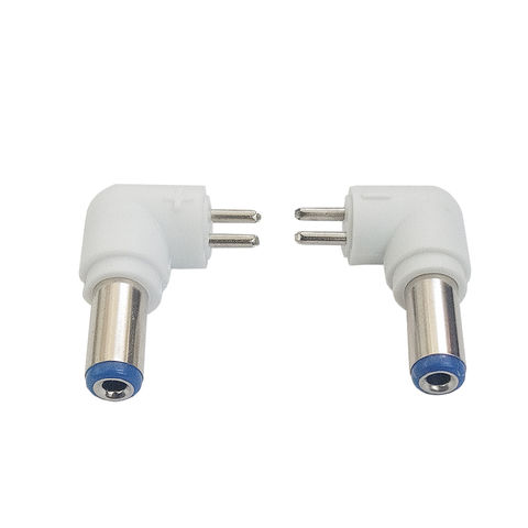 DC Adapter 5521 DC Power Plug to 2 Pins Male Plug Connector DC Adapter ...